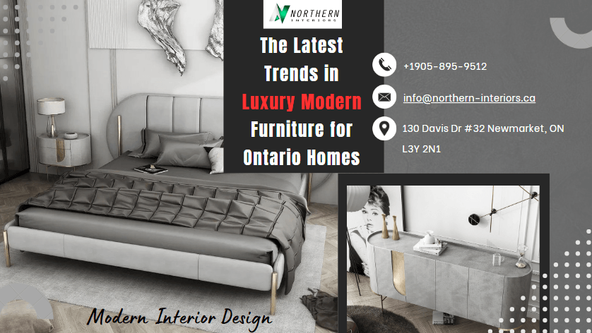 Latest Trends in Luxury Modern Furniture for Ontario Homes – Northern ...
