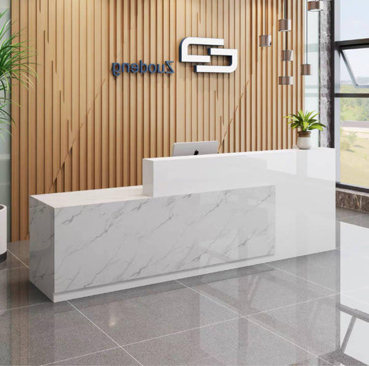 Modern Custom Design Manufactured Reception Desks – Northern Interiors - CA