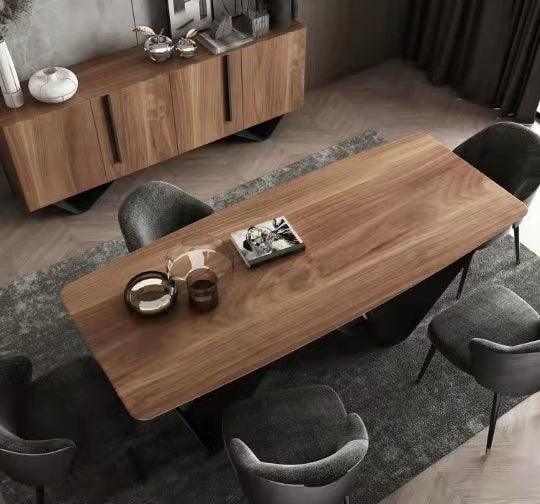 Nordic modern solid wood dining Table – Northern Interiors - CA